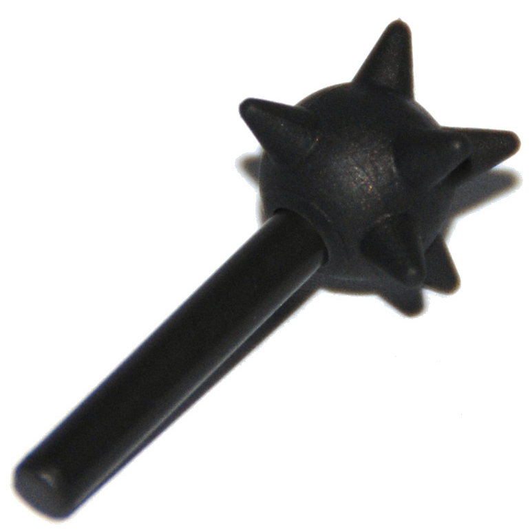 LEGO PARTS 24084 Minifigure, Weapon Spiked Ball / Flail / Mace with Bar ...