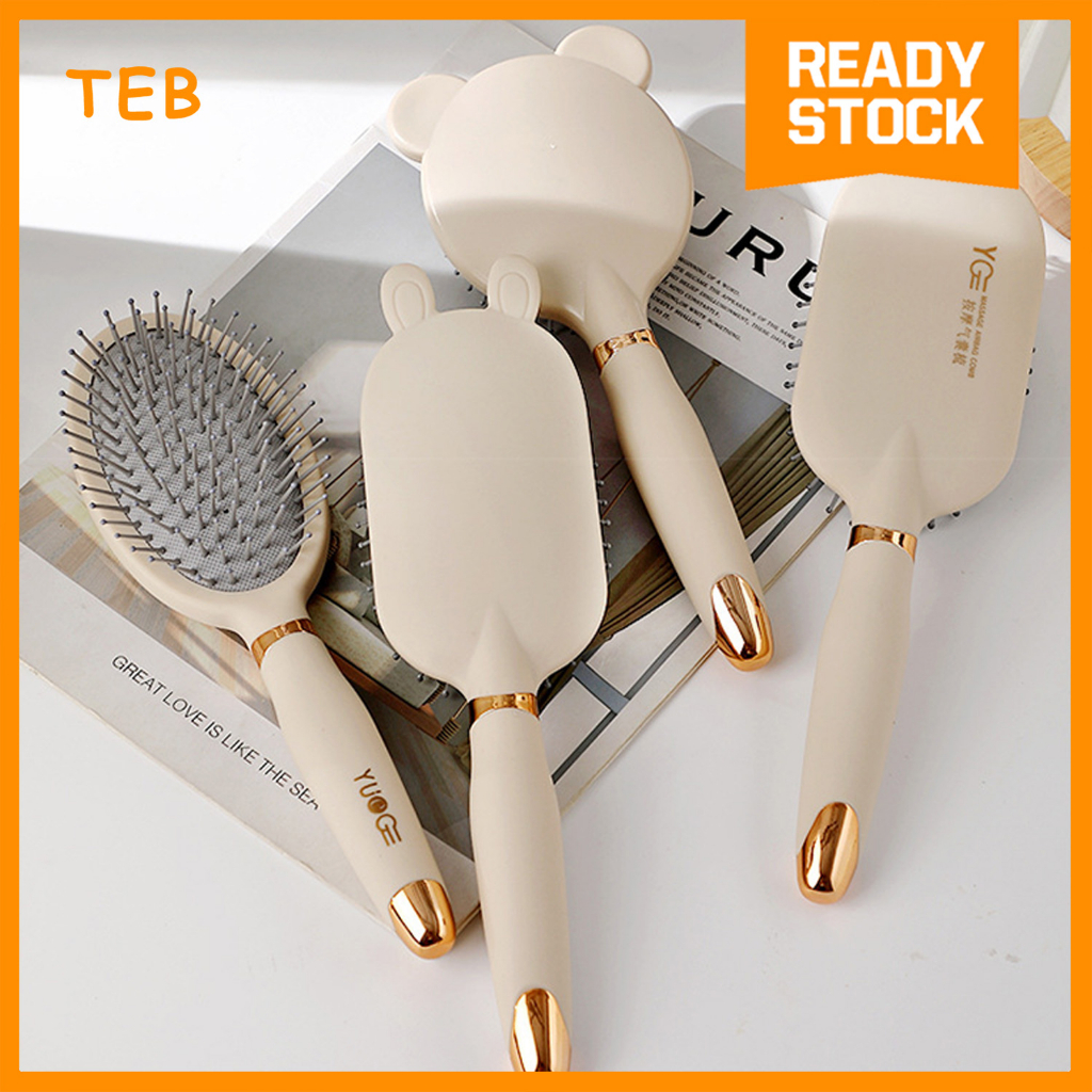 Berus Rambut Comel Sikat Urut Kulit Kepala | Air Cushion Women's ...