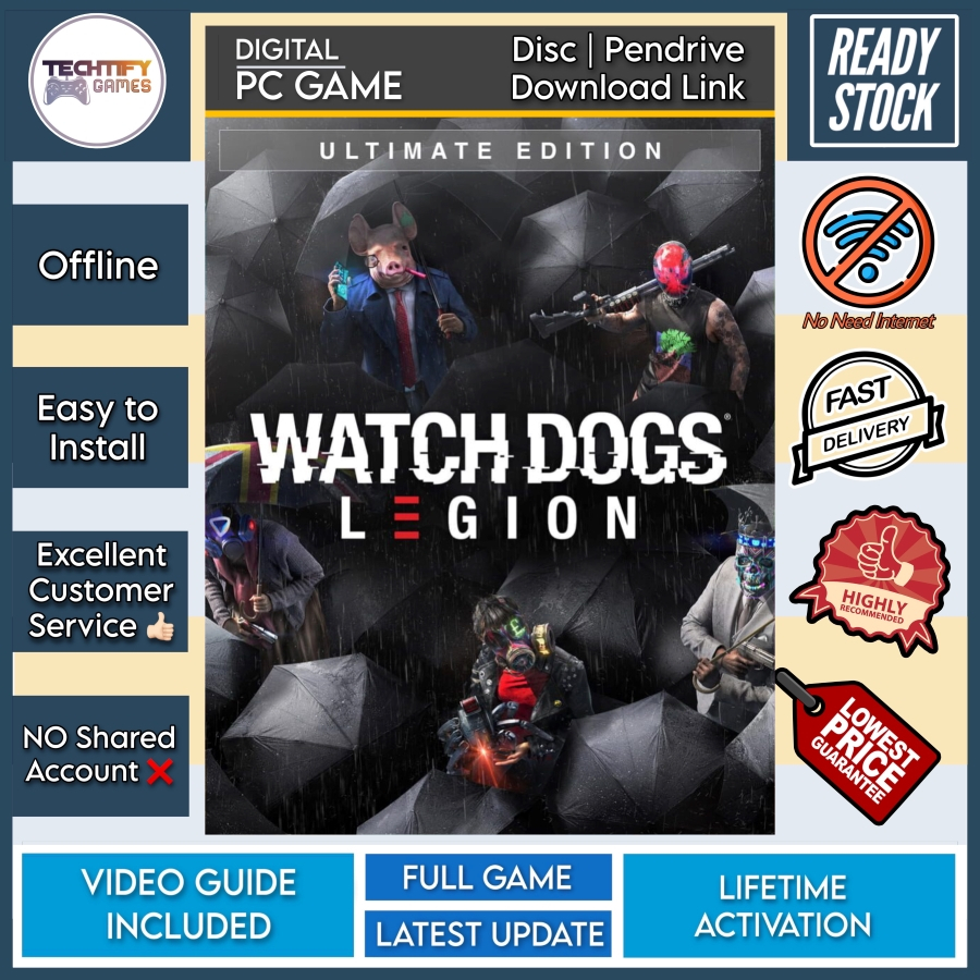[PC Game] Watch Dogs Legion Ultimate Edition (v1.5.6 + All DLCs ...