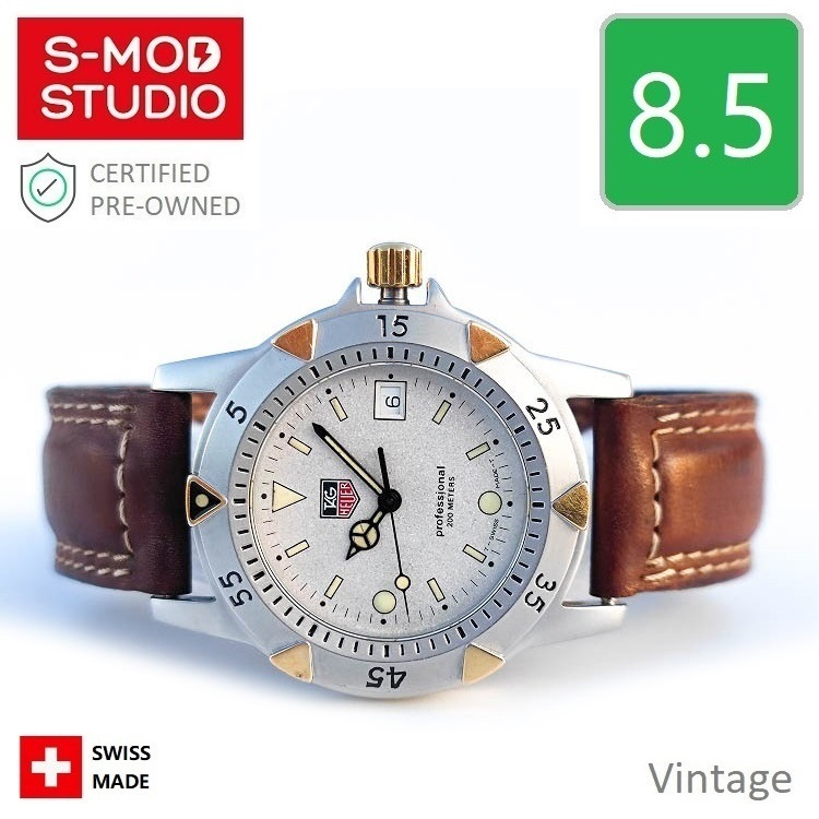 TAG Heuer 1500 Quartz 37 mm Boy Size Unisex President Obama WD1221 ...