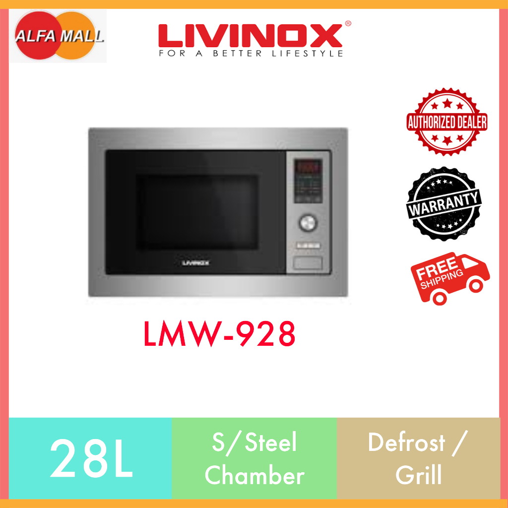 [12.12 GRAND SALE] LIVINOX® (GERMANY) LMW-928 BUILT-IN MICROWAVE ...