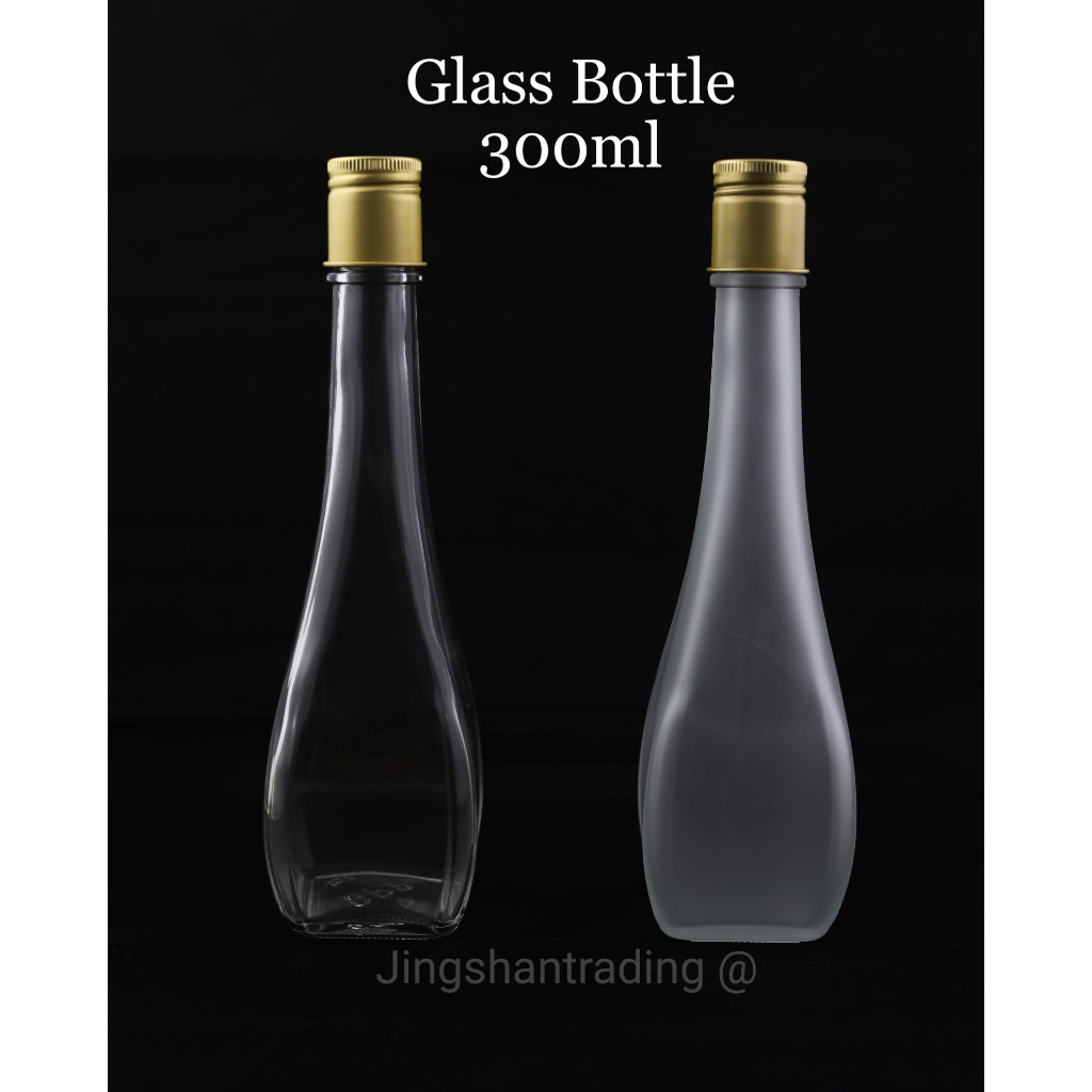 [24pcs Rasa] 300ml Botol kaca madu/botol kaca kelulut/glass bottle ...