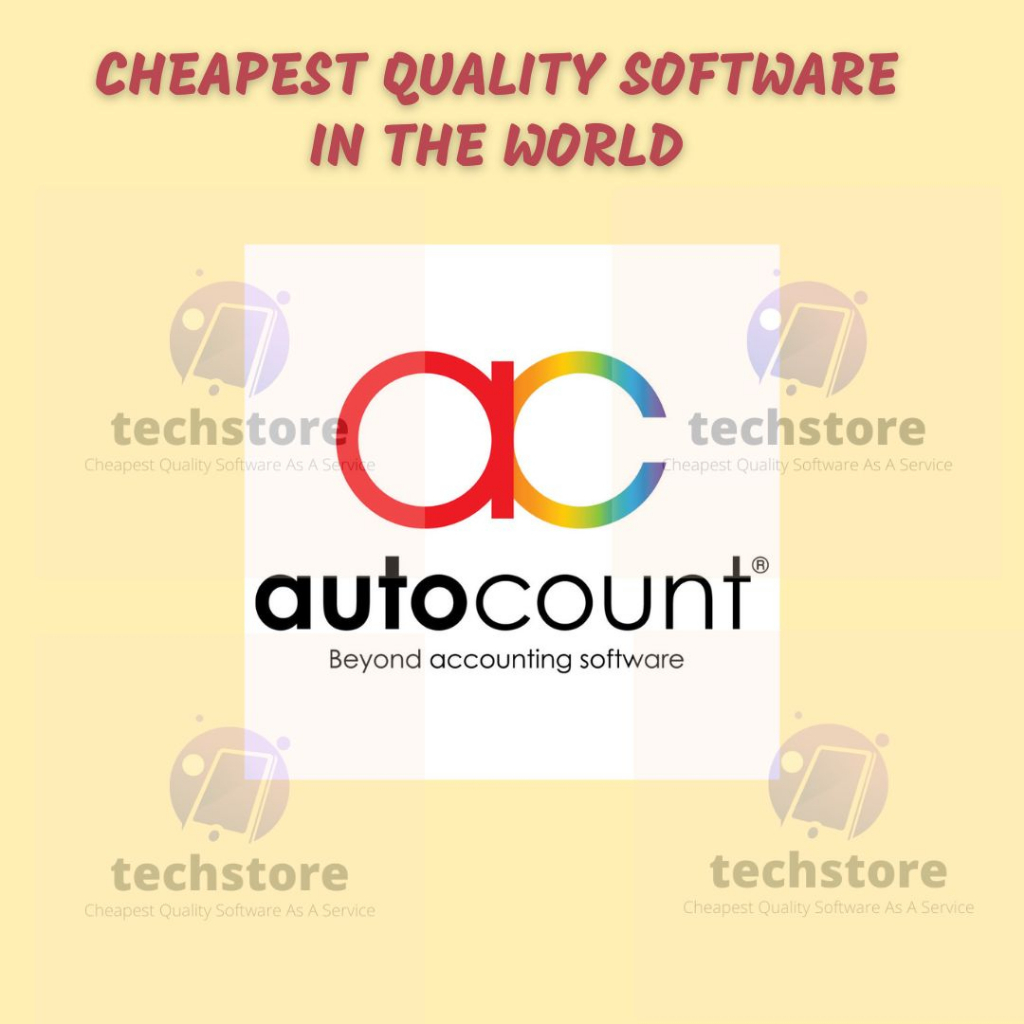 AUTOCOUNT ACCOUNTING SOFTWARE INSTALL (not need hire accountant ...