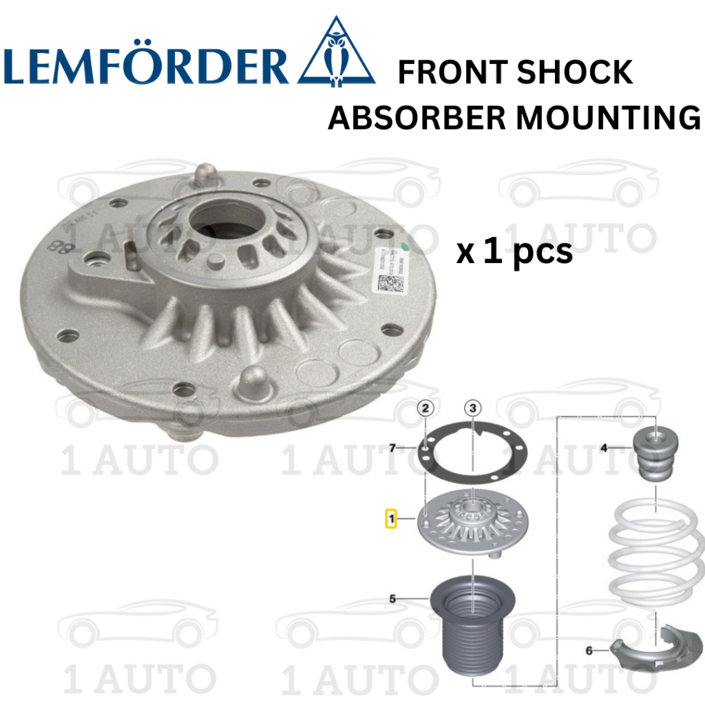 LEMFORDER GERMANY FRONT ABSORBER MOUNTING BMW F20 F30 (M8 BOLT ...
