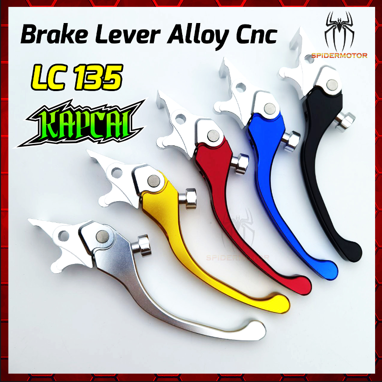 BRAKE LEVER ALLOY CNC KAPCAI LC135 / WAVE 125 / DASH 125 / FUTURE ...
