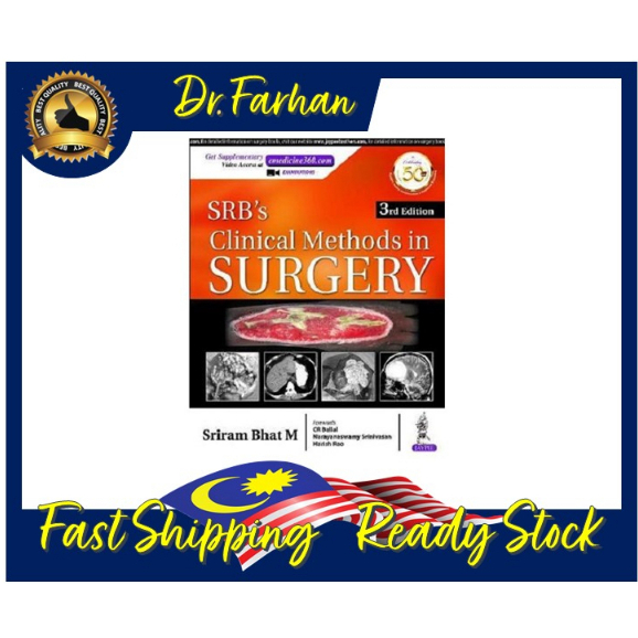 SRB'S Clinical Methods in Surgery, 3rd Edition | Shopee Malaysia