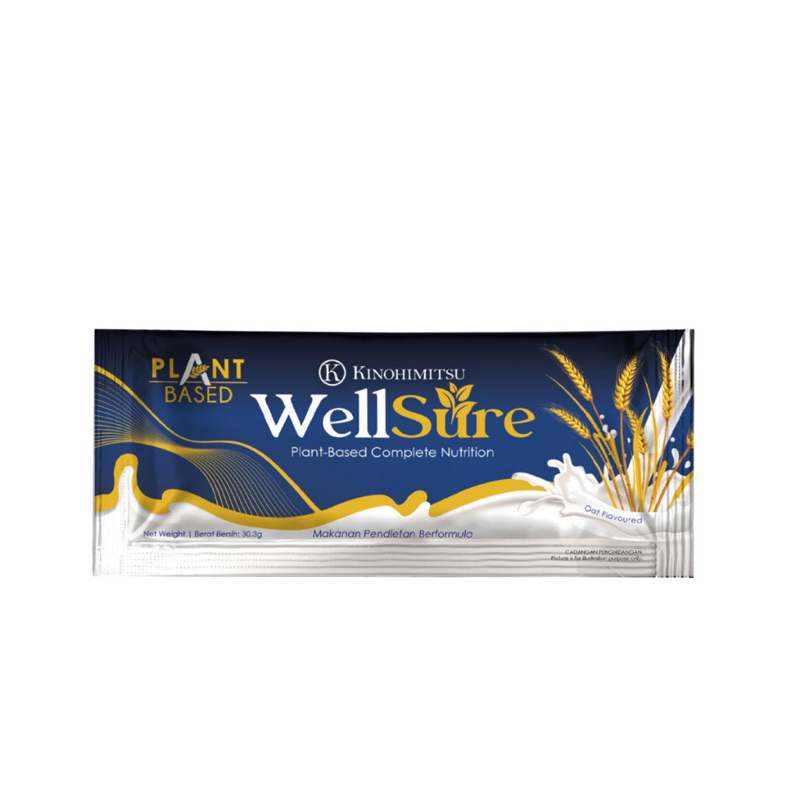 [Trial Pack] Kinohimitsu Wellsure 30.3g x 1s / 5s (Plant Based Complete ...