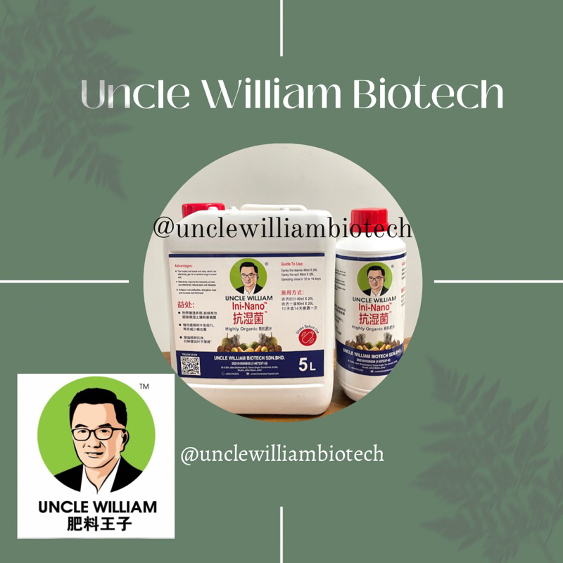 Uncle William Biotech Ini-Nano™️ 5L 1L | Shopee Malaysia