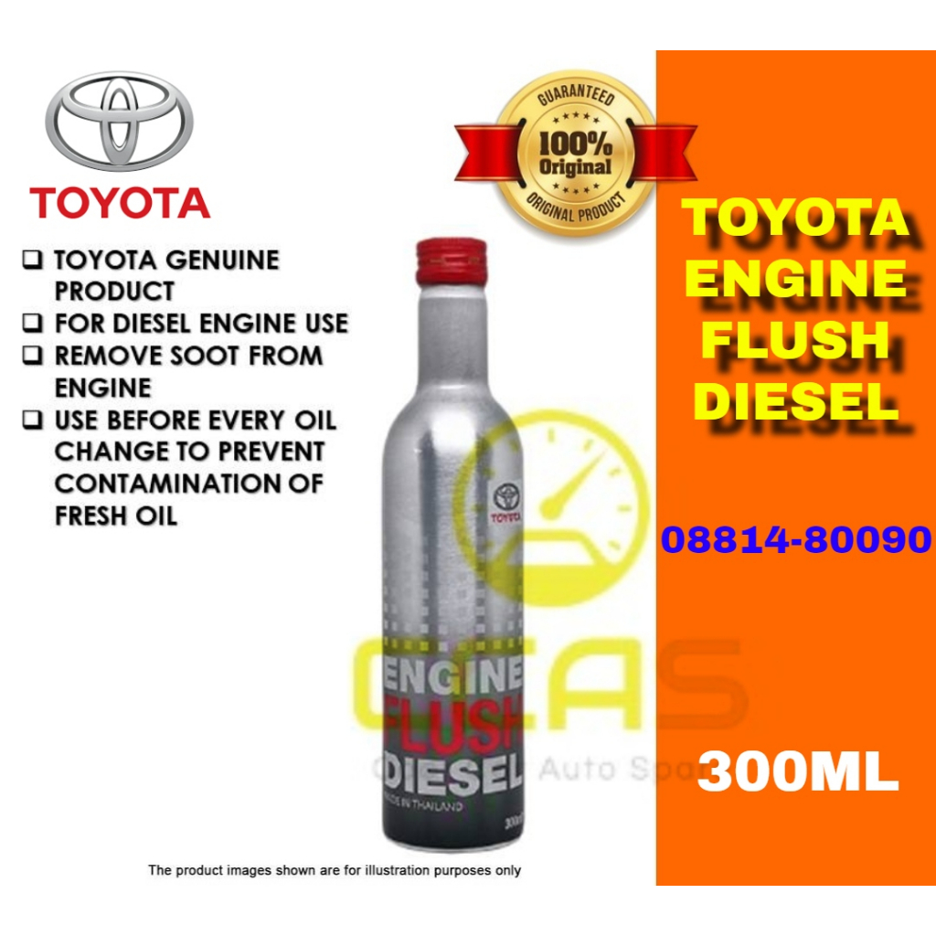 Toyota Diesel Engine Flush (Genuine Parts) 300ML | Shopee Malaysia