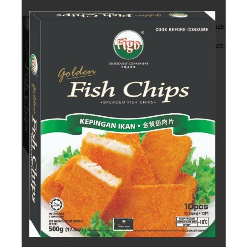 Figo Fish Chip (10pcs/500g) | Shopee Malaysia
