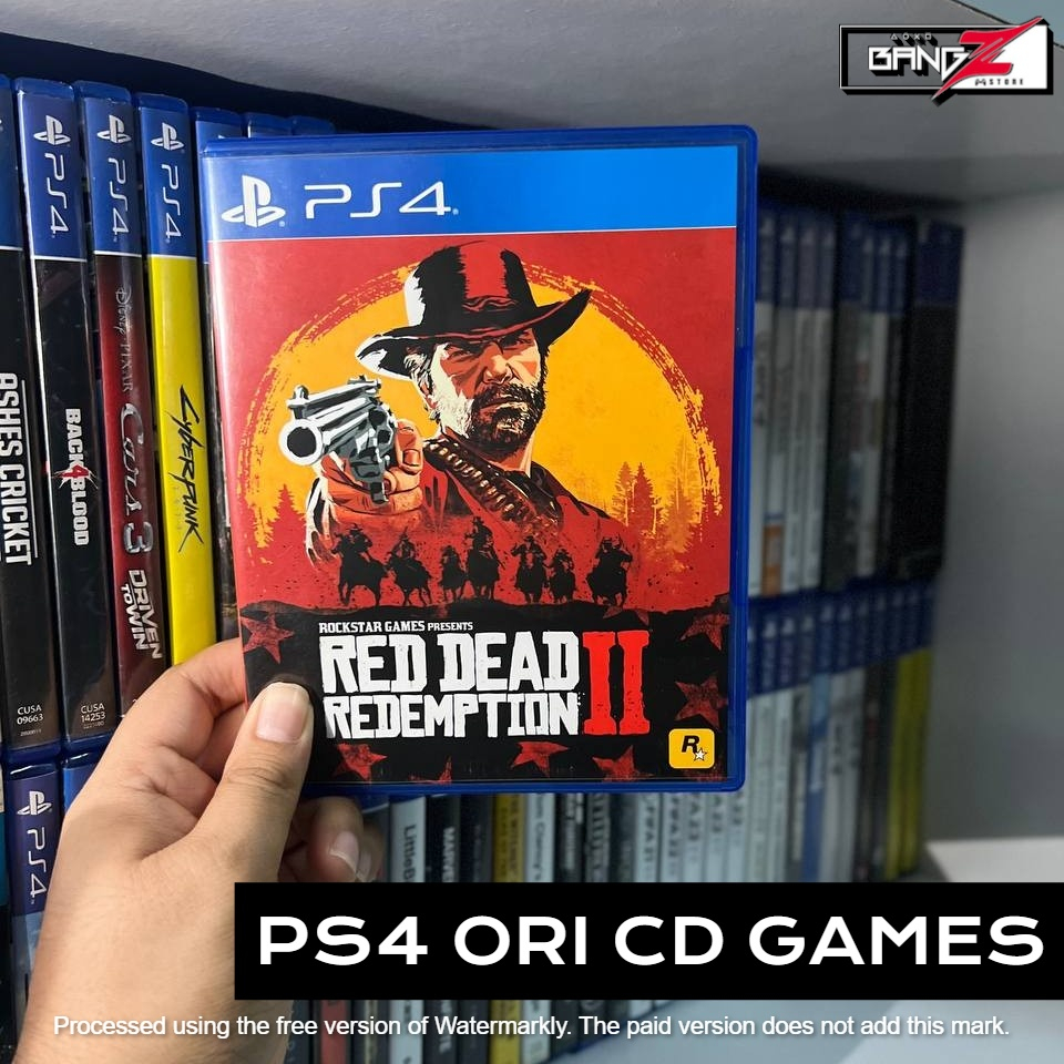PS4: RED DEAD REDEMPTION 2 (CD) | Shopee Malaysia