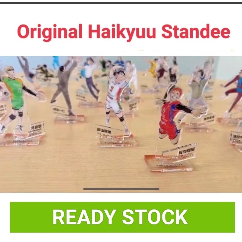 Haikyuu 10th anniversary Standee Haikyu Acrylic Stand Original Kuroo ...