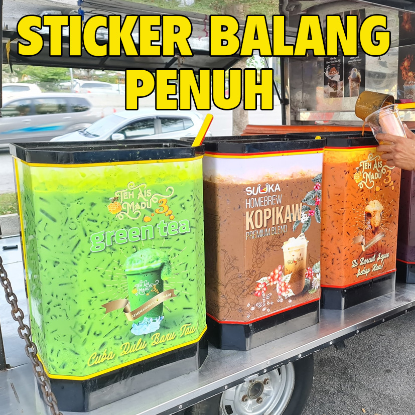 STICKER AIR BALANG PENUH KELILING BALANG TAHAN LASAK | Shopee Malaysia