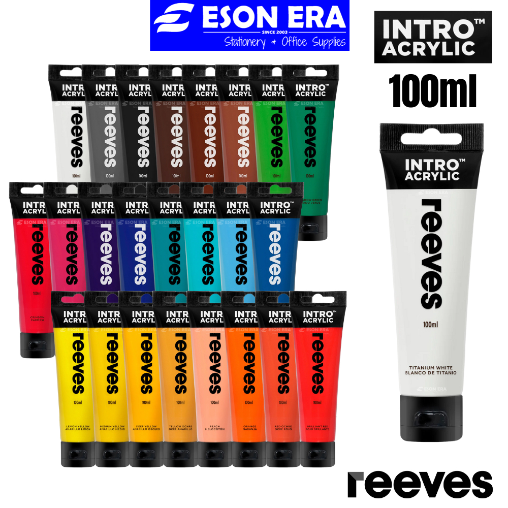 Reeves Intro Acrylic Colour Paint 100ml | Shopee Malaysia