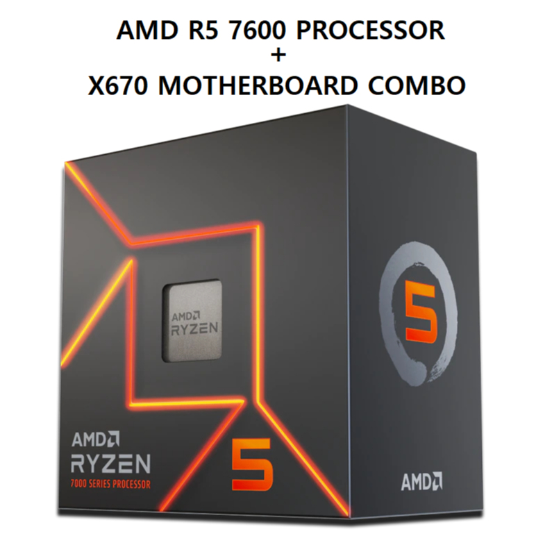 AMD R5 7600 + Asus / Gigabyte / MSI X670 Motherboard COMBO | Shopee ...