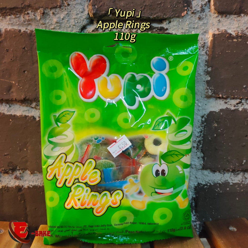 YUPI APPLE RING |110G |HALAL | Shopee Malaysia