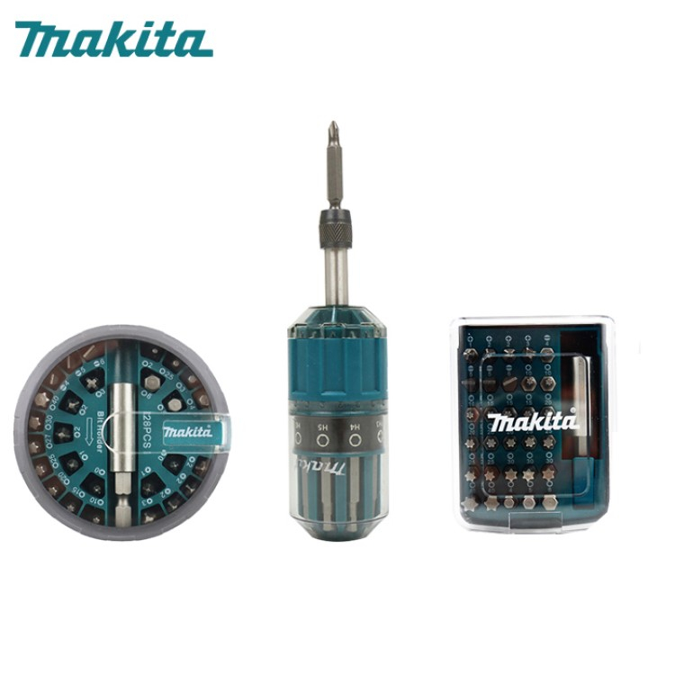 Makita 18pc Screwdriver Bit Set with Base and Handle B-28896 | Shopee ...
