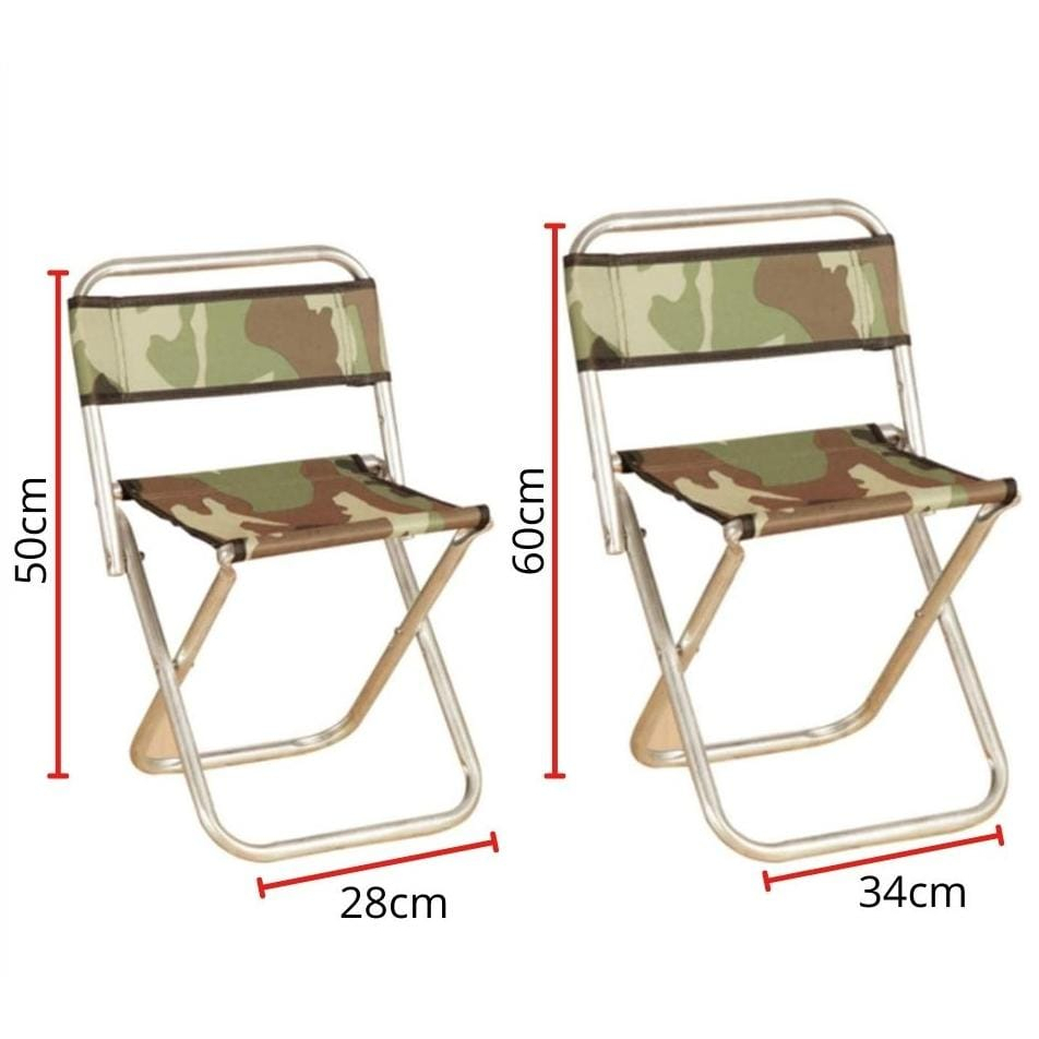 SAUNA QUEEN [HQ] Portable Folding Chair Outdoor Camping Fishing ...
