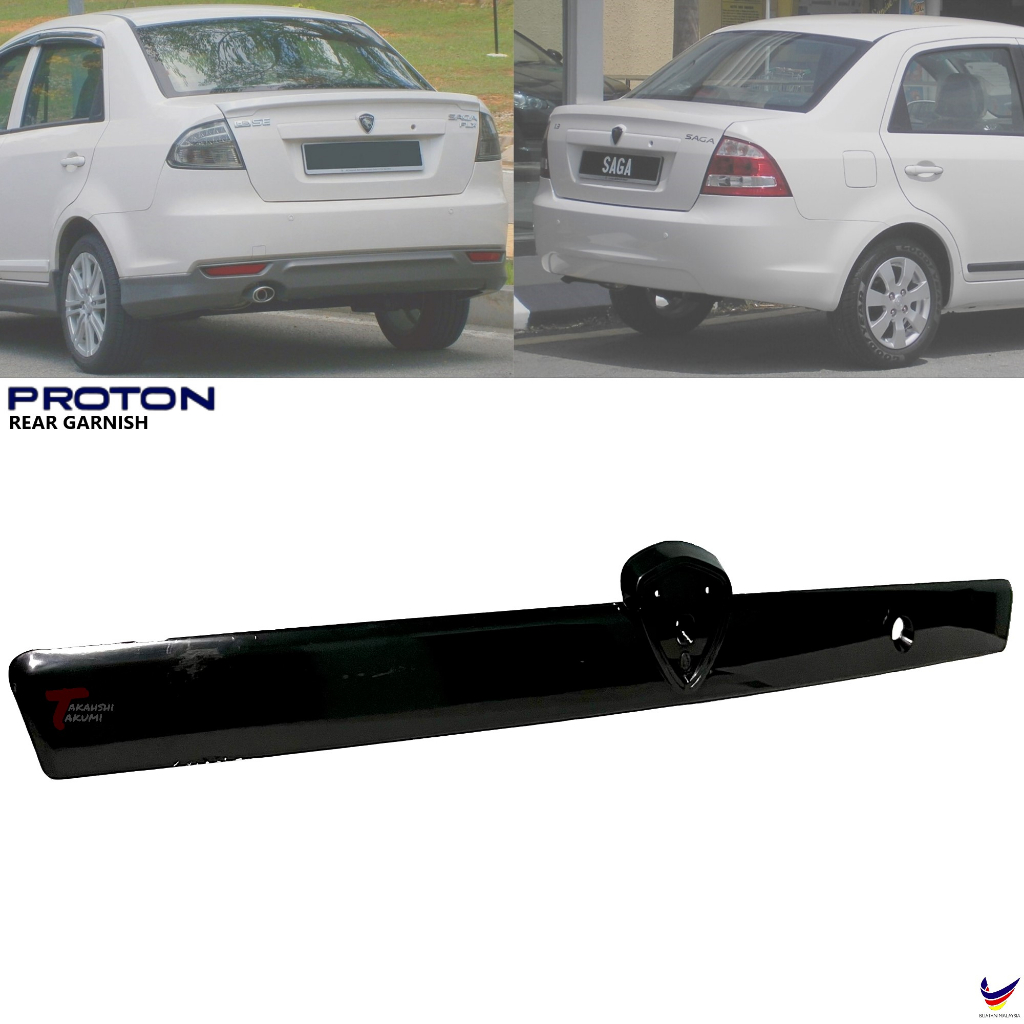 Proton Saga BLM FL FLX (2008) Rear License Trunk Lid Garnish Number ...