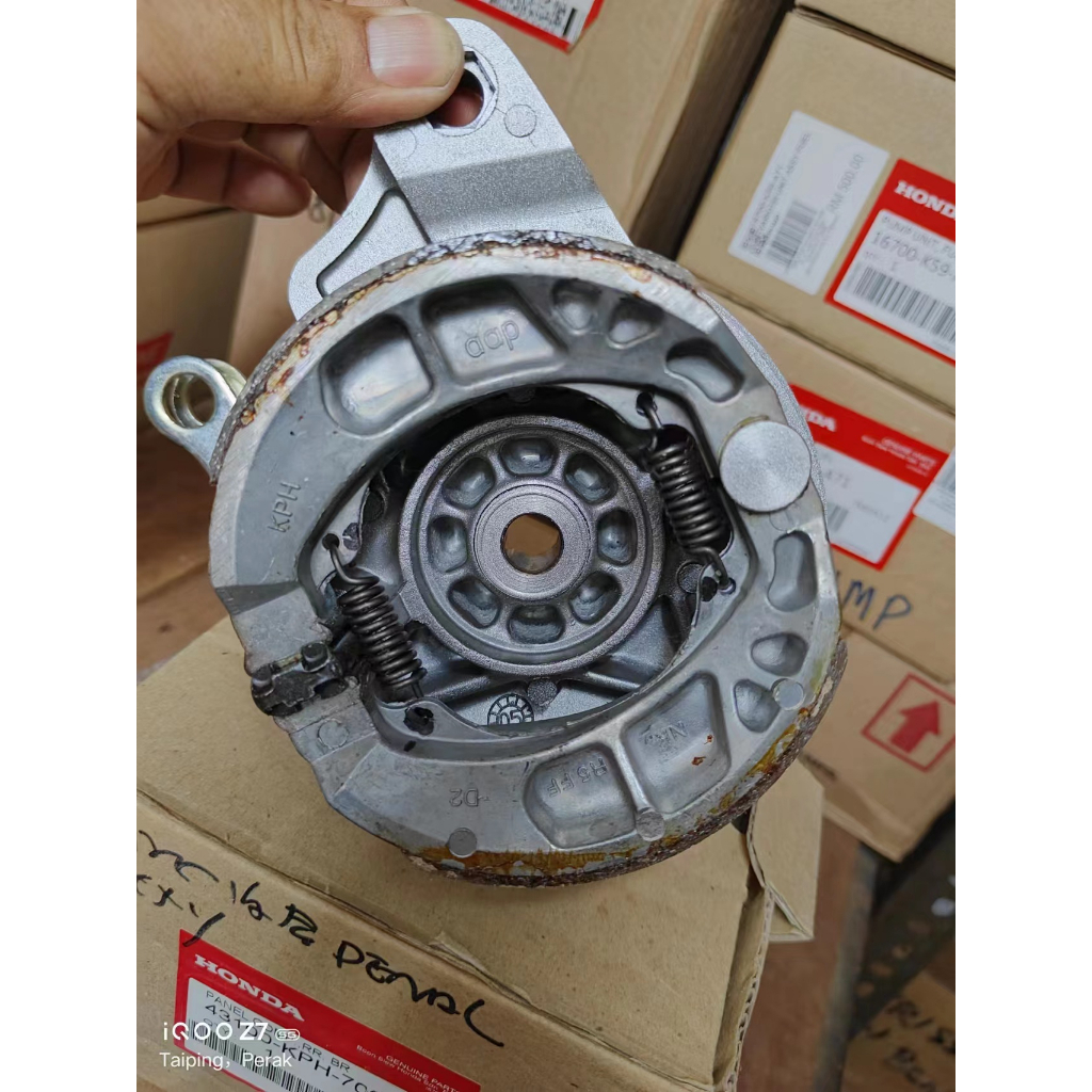 HONDA W125 WAVE125 W100 WAVE100 REAR HUB PANEL , HUB COVER BELEKANG ...