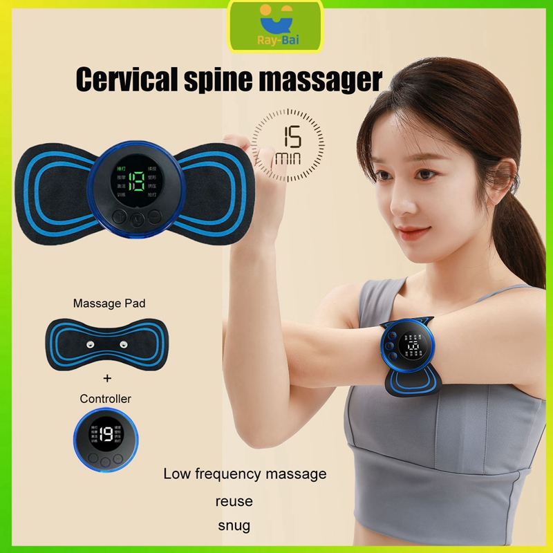 Electric Neck Massager EMS Cervical Vertebra Massage Patch Electric ...