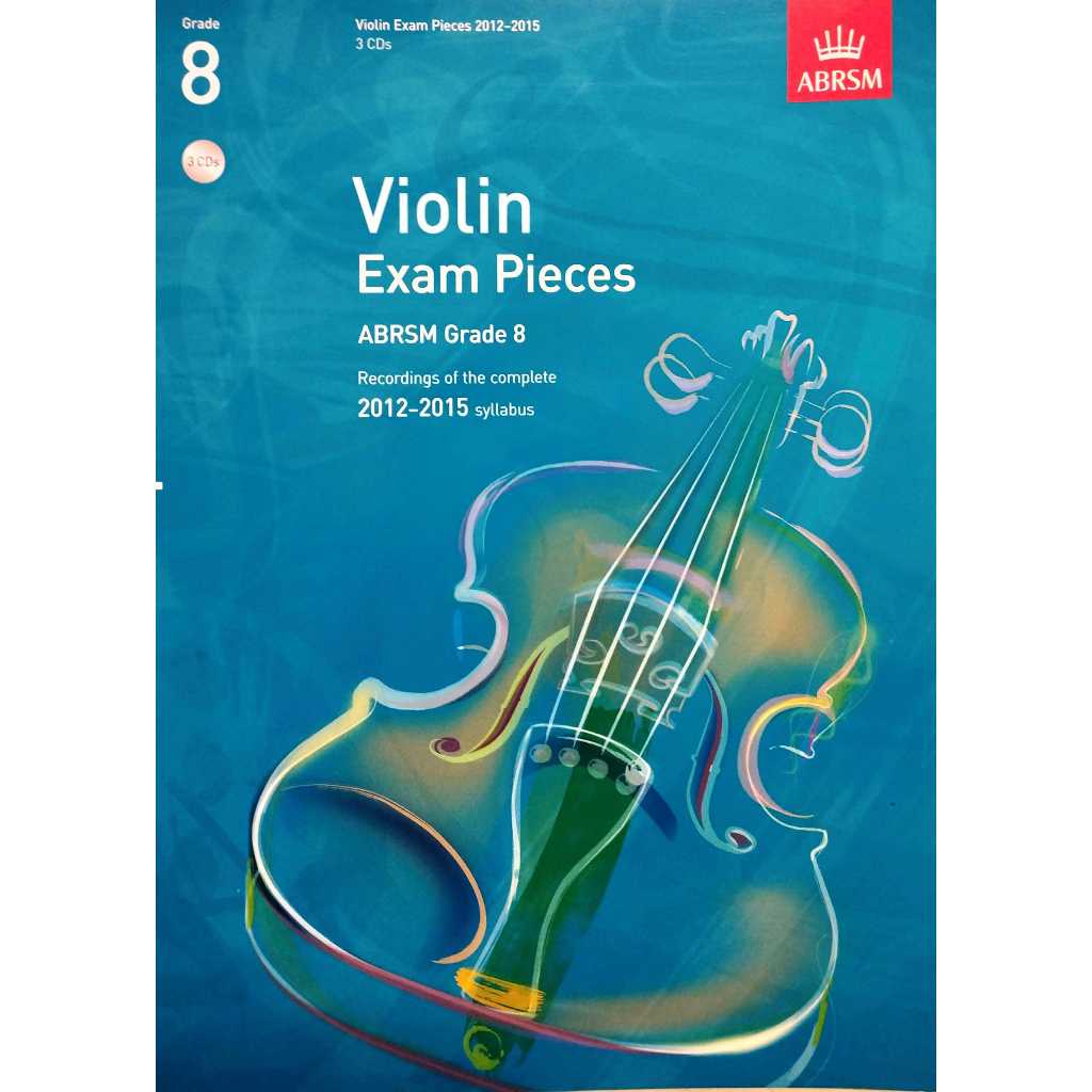 ABRSM Violin Exam Pieces 2012-2015 (CD only) Grade 8 | Shopee Malaysia