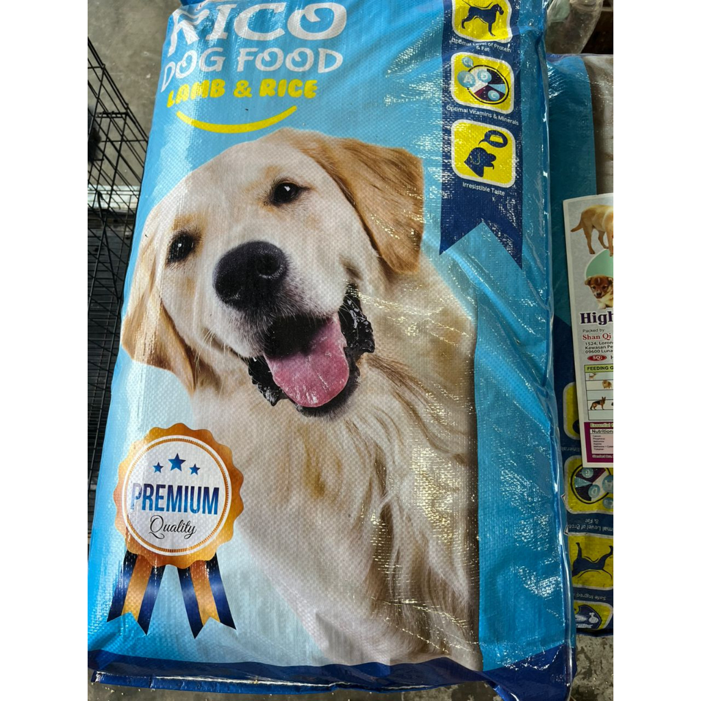[QQ PET SHOP] Rico Dog Food (20KG) | Shopee Malaysia