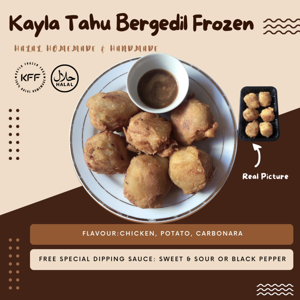 Kayla Tahu Bergedil Frozen (Halal Homemade) | Shopee Malaysia