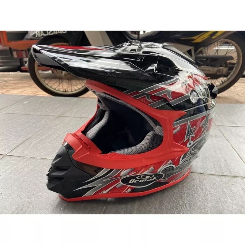 GRAYFOSH HELMET FULL FACE SCRAMBLE HELMET FULL FACE OFFROAD OFF ROAD ...