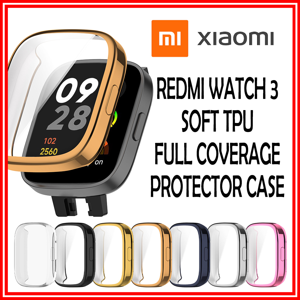 Redmi Watch 3 / Active TPU Soft Case Full Coverage Cover Red Mi Watch 3 ...