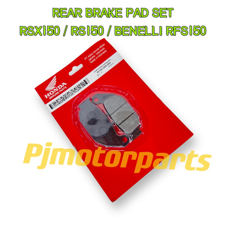 （Rear) RS150/ RSX150/ BENELLI RFS 150/ RFS150/ RSX 150 V1 V2 - Rear ...