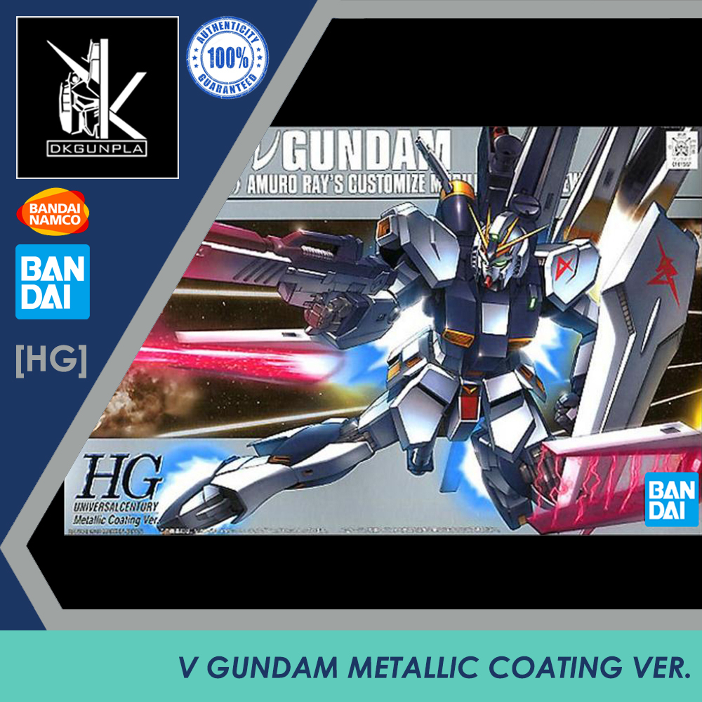 [HG] HGUC V Gundam Metallic Coating Ver | Shopee Malaysia