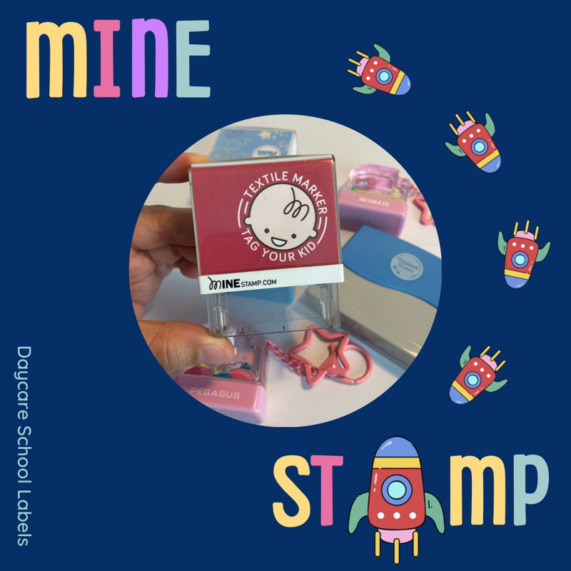 Textile Stamp (Mine stamp) | Shopee Malaysia