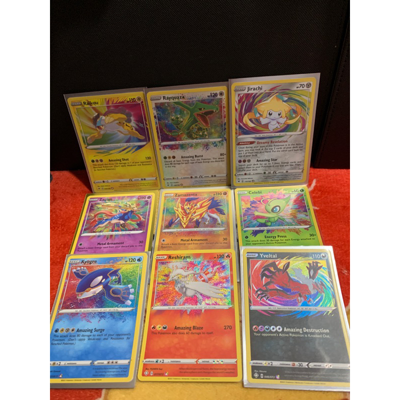 Pokemon Tcg - Amazing Rare Pokémon Vivid shining fates | Shopee Malaysia