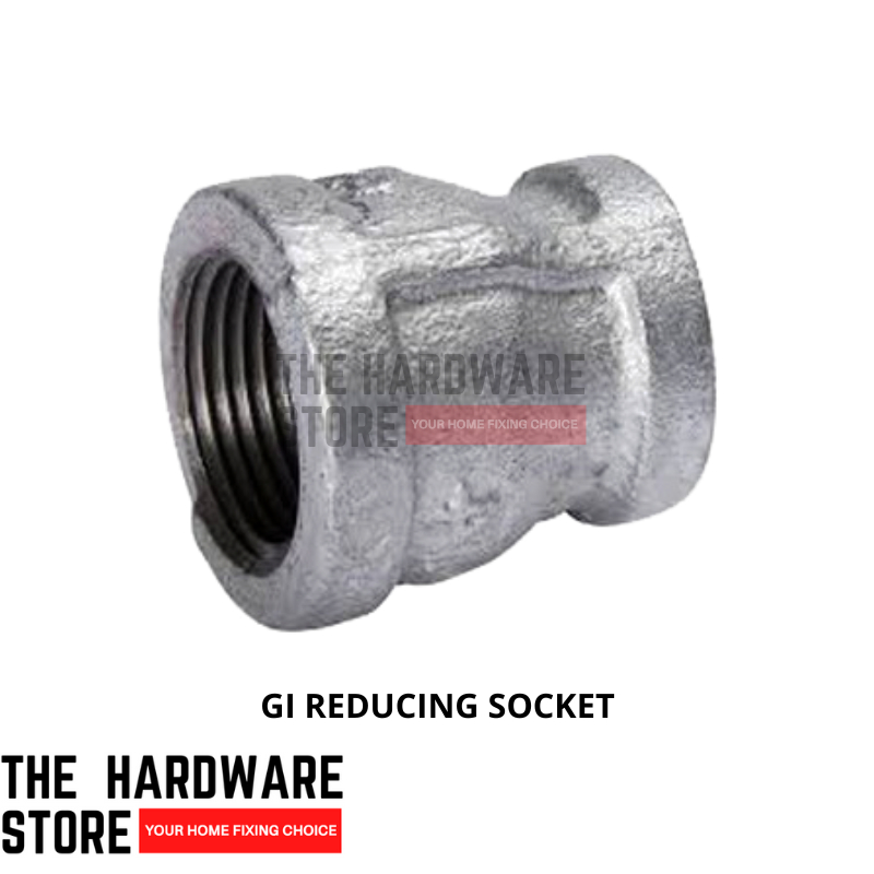 50MM Galvanized Iron GI Reducing Elbow Socket Tee Nipple Pipe Fitting ...
