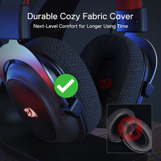 Redragon H510 Zeus Pro Tri-mode Wireless Bluetooth Gaming Headset ...