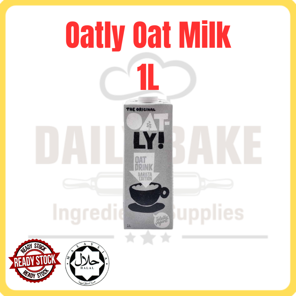 Oatly Oat Milk 1L/Susu Oat/燕麦奶/Beverage/Minuman/饮料/Barista/咖啡师 ...
