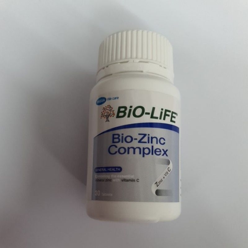 Bio-Life Bio Zinc Complex Tablets 30s (Expiry Date:11/2025) | Shopee ...