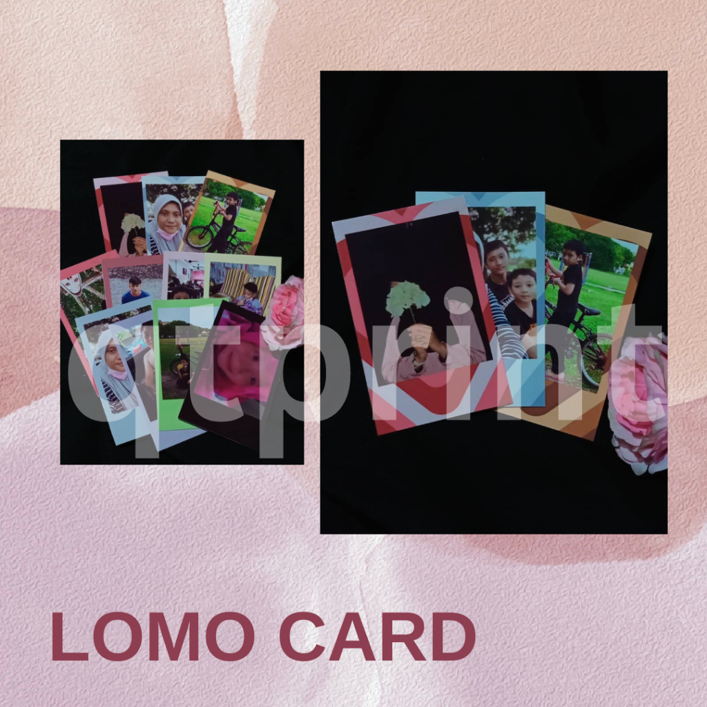LOMO CARD | COLOUR PASTEL & LOVE BORDER 1PCS | Shopee Malaysia