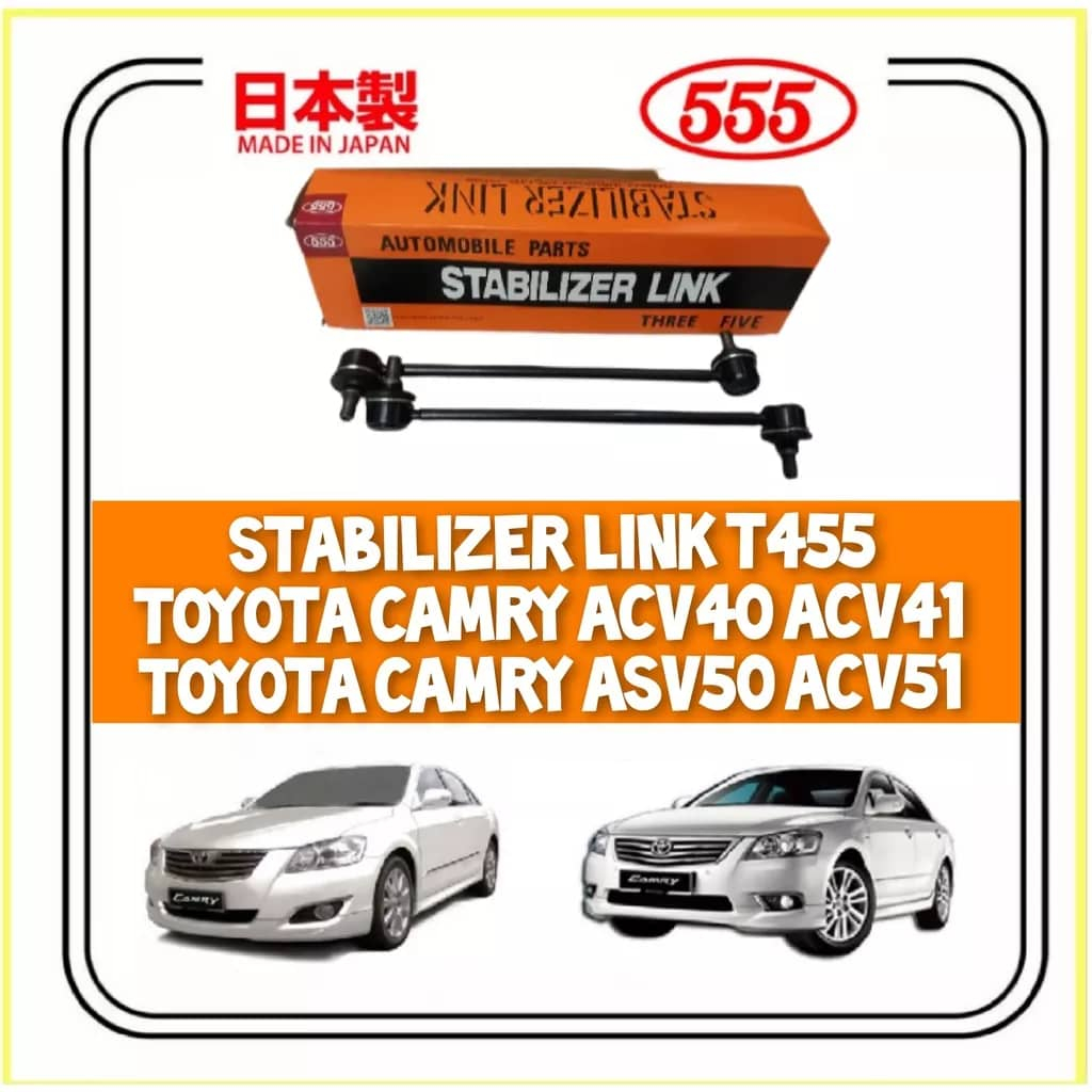 555 Japan Stabilizer Link Rear for Toyota Camry Acv40 Acv41 Asv50 Acv51 ...