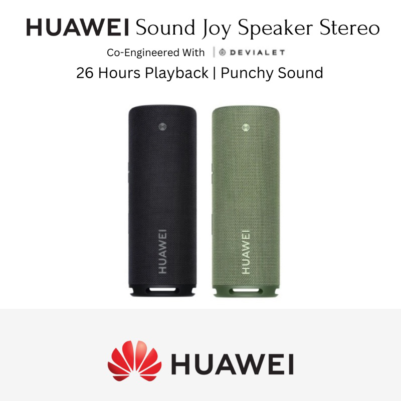🚚READY STOCK🚚 HUAWEI Sound Joy Speaker | Devialet 4-unit Punch Sound ...