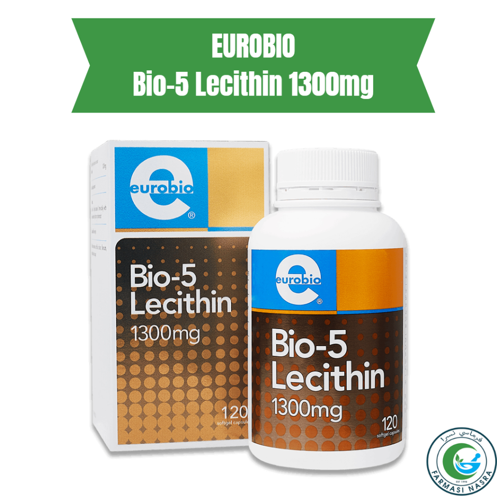 Eurobio® Bio-5 Lecithin 1300mg 120's EXP:{4/2025} | Shopee Malaysia