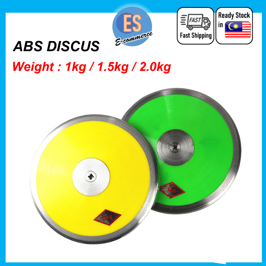 ABS TOURNAMENT DISCUS LEMPAR CAKERA PERALATAN SUKAN ACARA PADANG 1KG ...