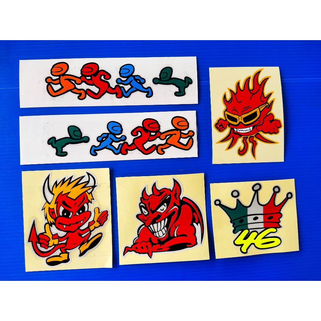 Sticker Decal Motor Sticker Cutting Pantul Cahaya(A600) | Shopee Malaysia