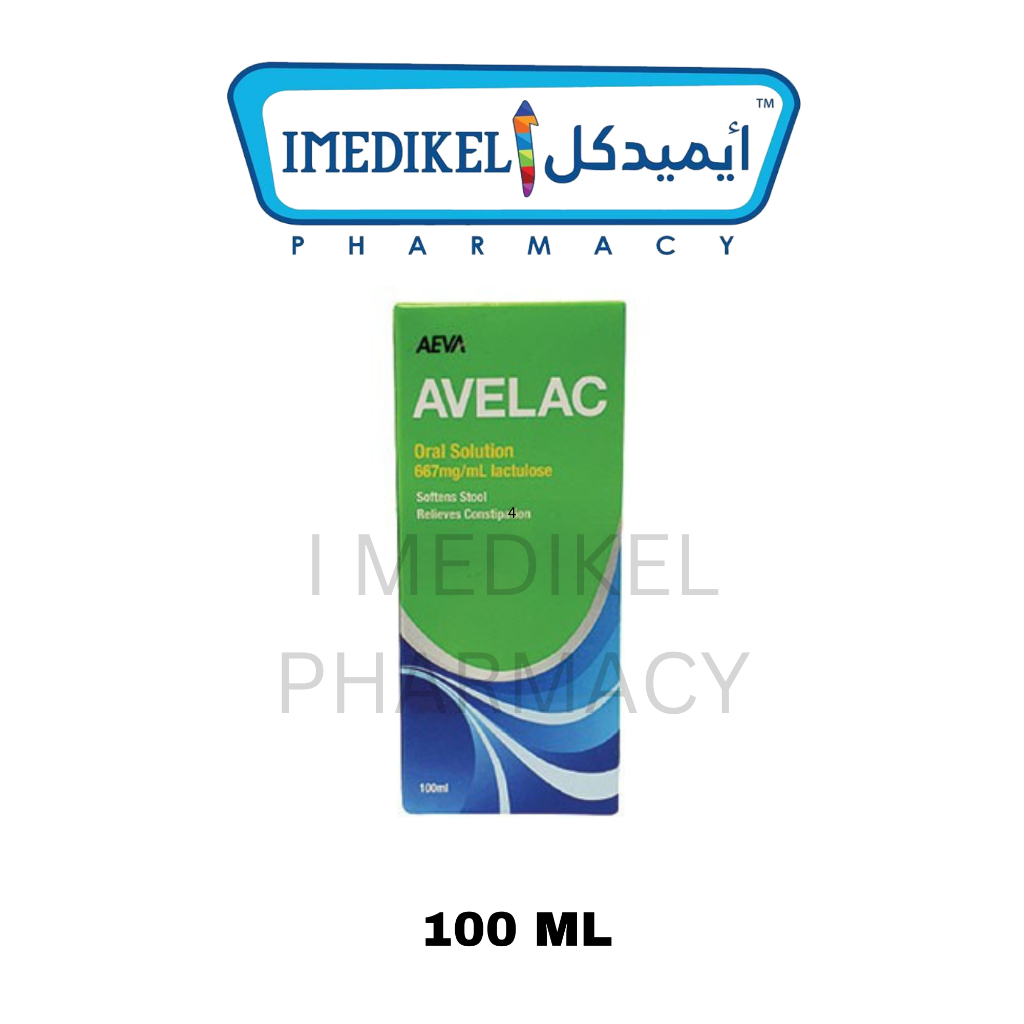AVELAC ORAL SOLUTION 100ML (UBAT SEMBELIT) | Shopee Malaysia