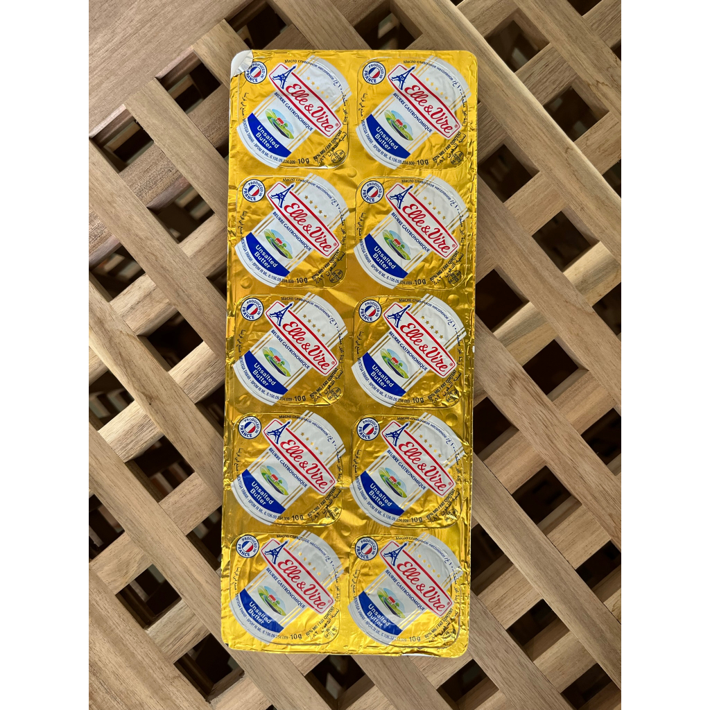 Elle & Vire Unsalted/Salted Butter 10g x 10s (Micro Cup) | Shopee Malaysia