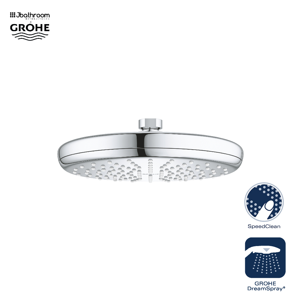 GROHE 26408000 Tempesta 210 head shower 1 spray | Shopee Malaysia