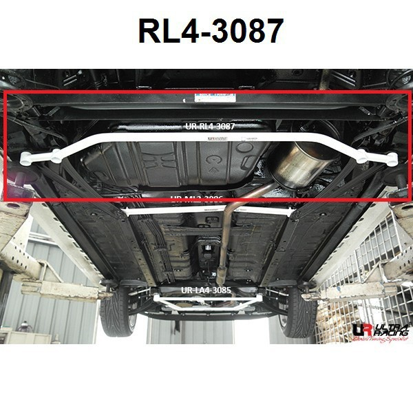 ULTRA RACING BAR ** PERODUA BEZZA REAR LOWER BAR UR-RL4-3087 ULTRA ...