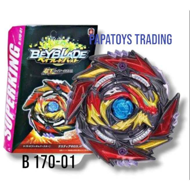 Beyblade BURST SuperKing B170-01/02 Death Diabolos/Abyss Diabolos ...
