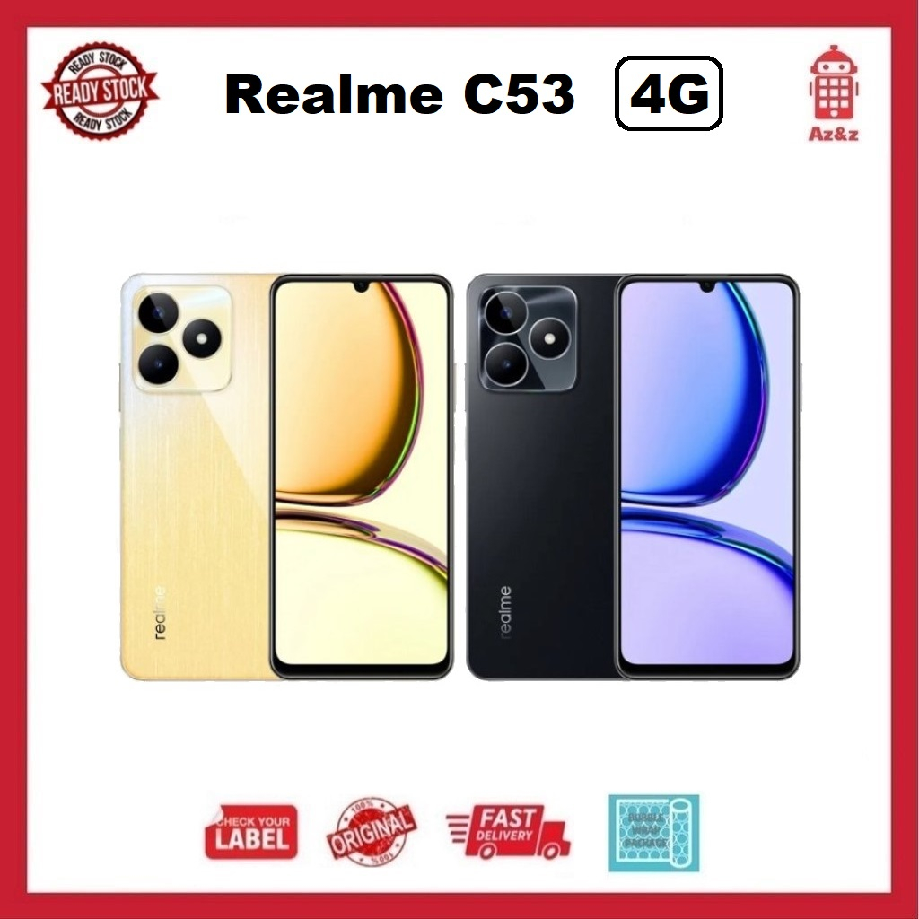 Realme C53 4GLTE (6GB+128GB/8GB+256GB)Original Realme Malaysia | Shopee Malaysia